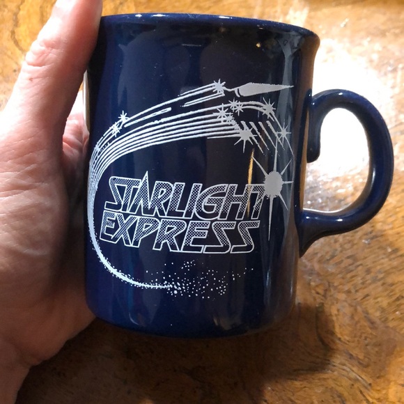 Dining | Vintage Starlight Express Navy Blue Mug | Poshmark